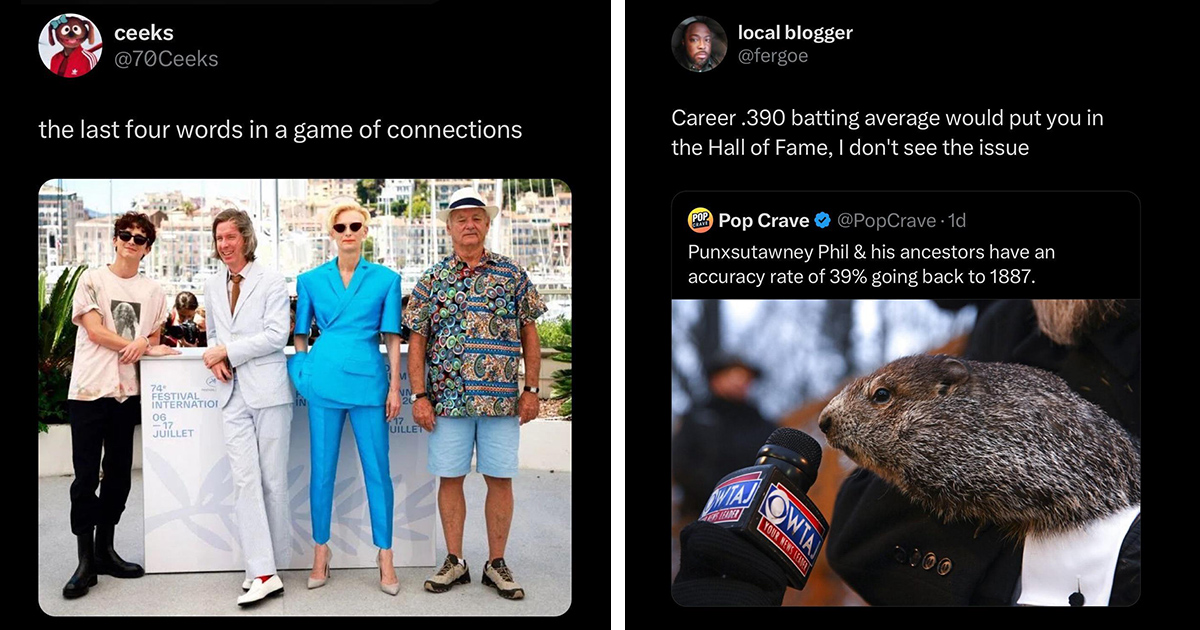 45+ of the Freshest and Funniest Tweets of the Week (February 10, 2024 ...