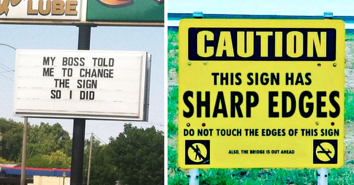 31 Outrageously Funny Signs That Missed the Mark (February 17, 2024 ...