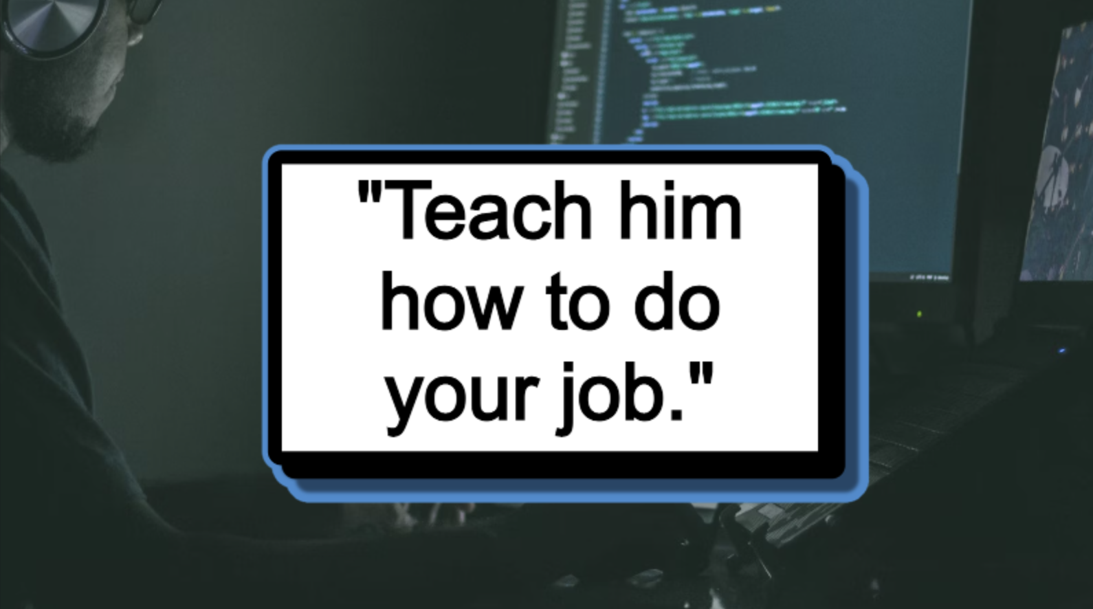 Employee asked by new owners to teach their replacement how to do their ...