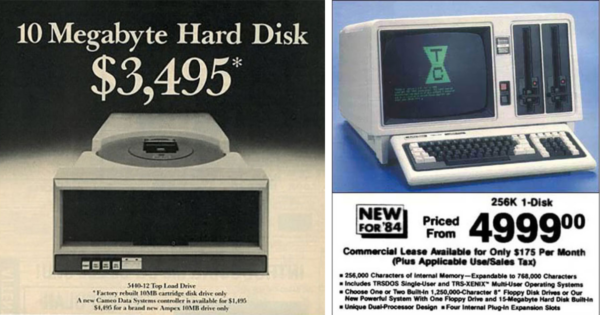 30 Vintage Tech Ads That Show the Staggering Prices of Early Gadgets ...