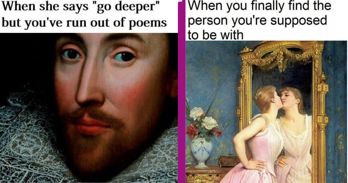 Romantic Realism: 38 Classical Art Memes Illustrating the Ins and Outs ...