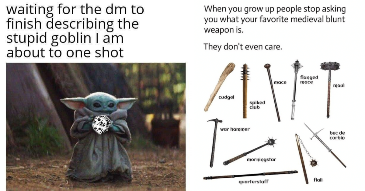 38 Dungeons and Dragons Memes for All You Brave Adventurers (March 1 ...