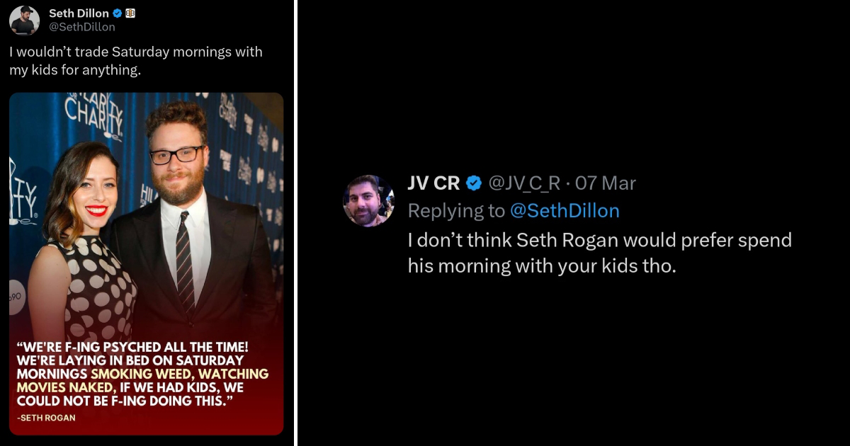 'Perpetual teenagers. How boring': Twitter users argue over Seth Rogen ...