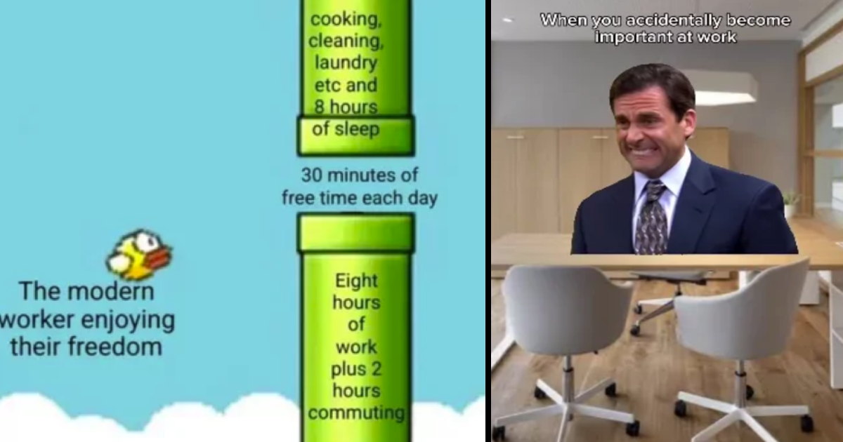 'Sometimes I spend whole meetings wondering how they got the table ...