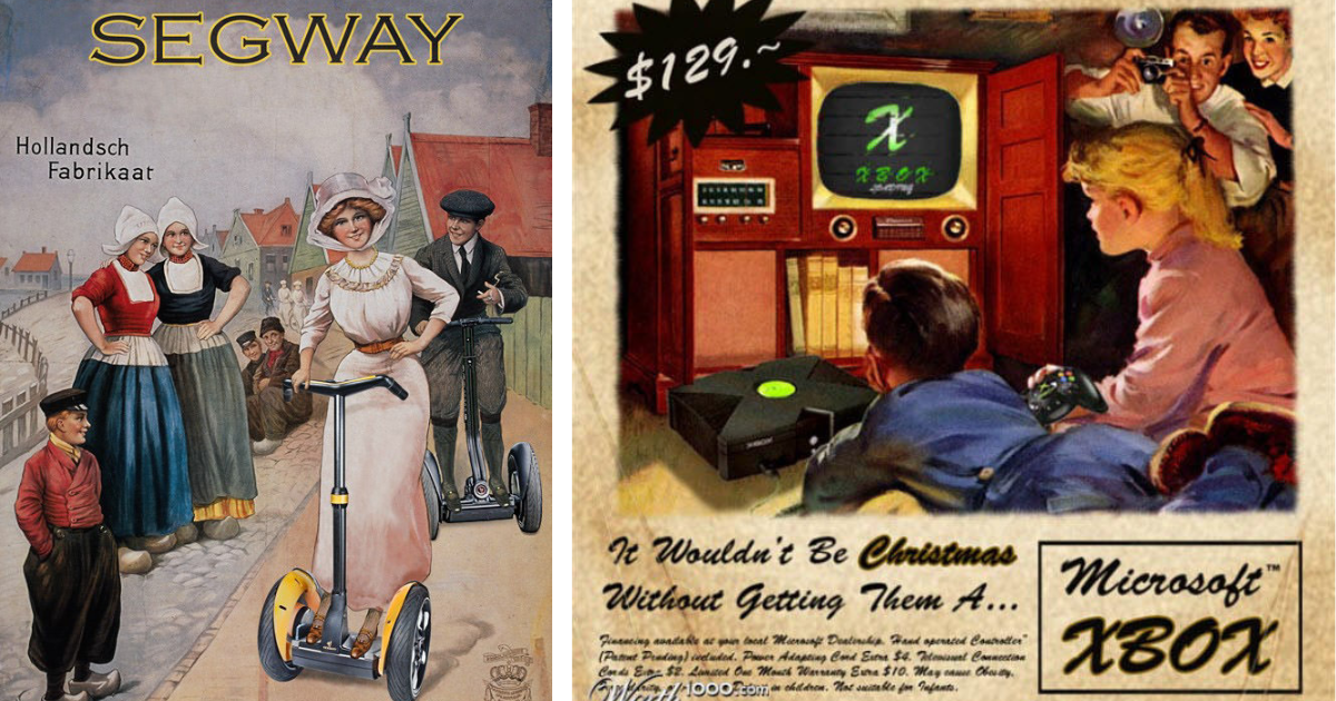 Retro Reimagined: 21 Vintage-Style Ads for Modern Technology - Geek ...