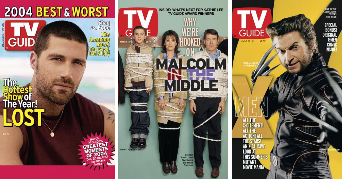 Y2K Nostalgia: 34 TV Guide Covers from the Early 2000s - Geek Universe ...
