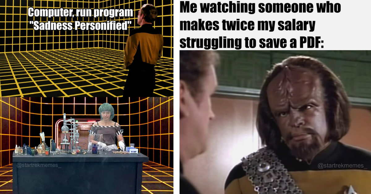 Meme Long and Prosper: 33 Star Trek Memes to Mind Meld With - Geek ...