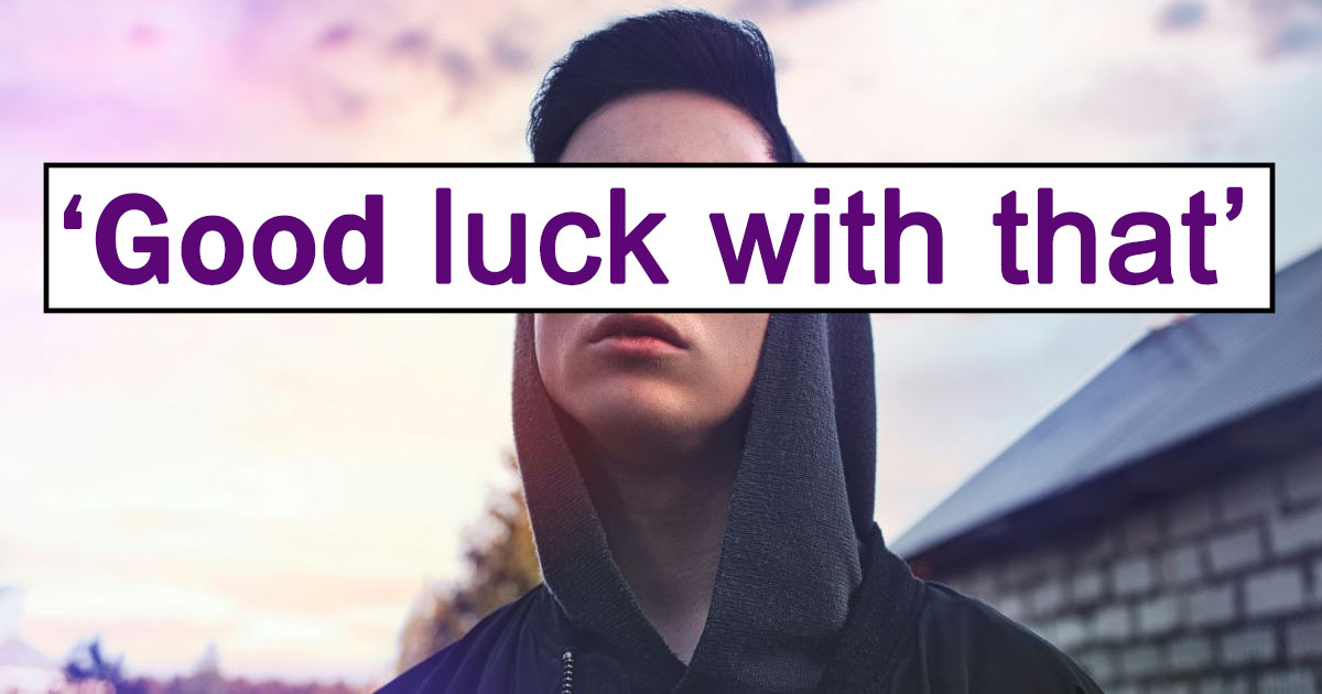'Good luck with that': Parents try grounding adult son who's been ...