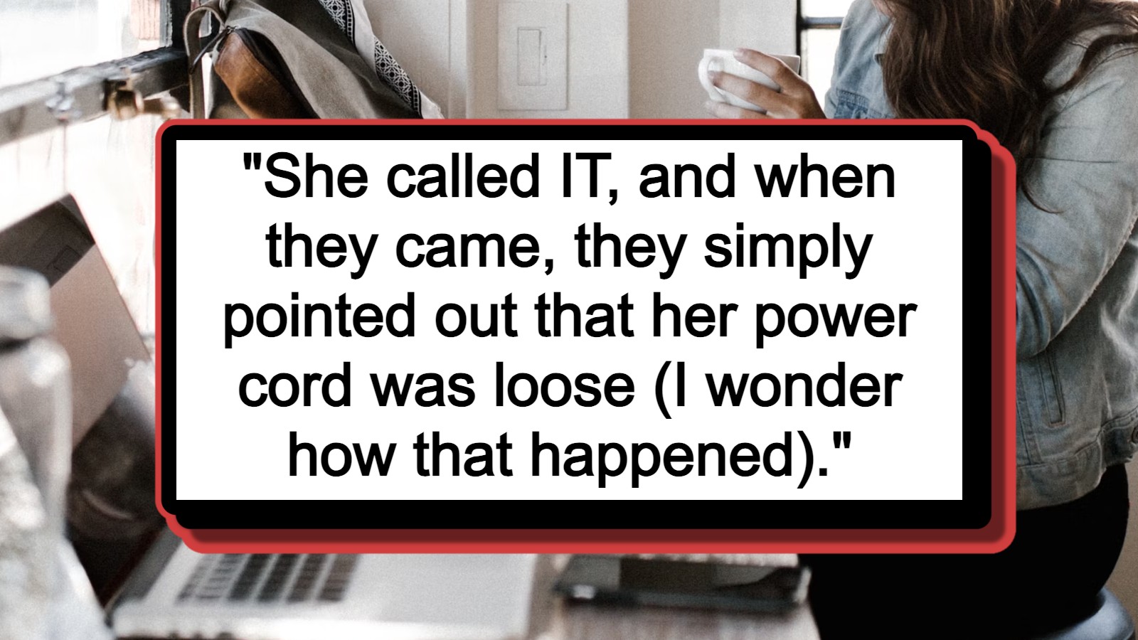 Coworker annoyingly claims shared desk, employee gets even by ...
