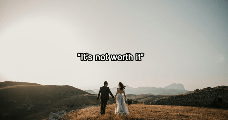 'Just elope': Husband-to-be bemoans 'group project' of wedding planning ...