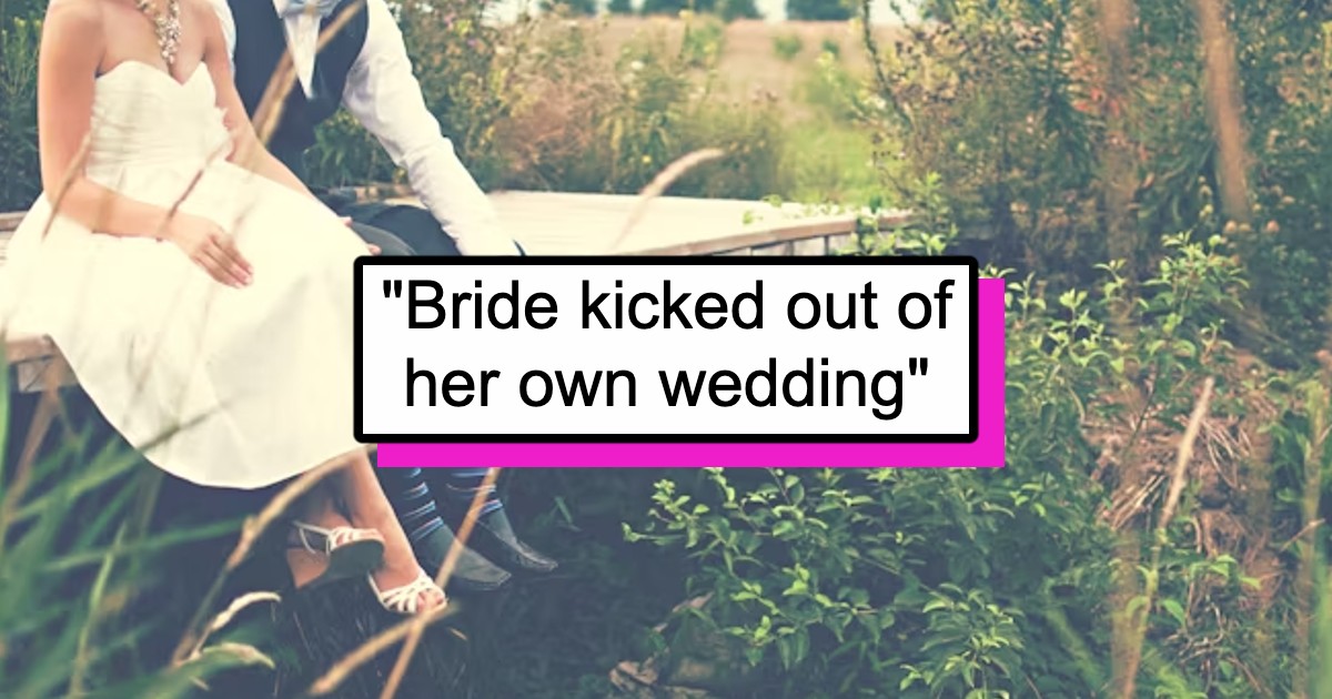'Bride kicked out of her own wedding': Bride falls off boat, groom ...