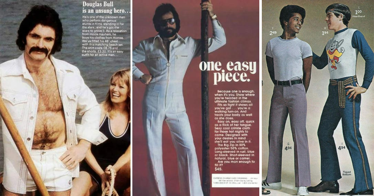 30 Unbelievable 1970s Men's Fashion That Are Stunningly Bizarre and ...