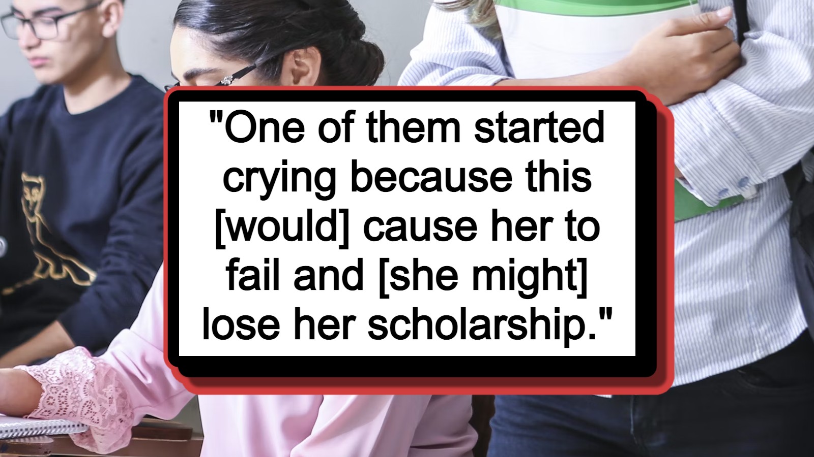 Group project members refuse to do any of the work, get none of the ...