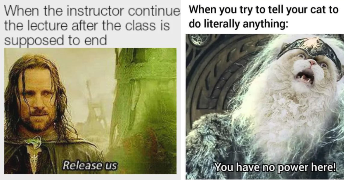 33 Lord of the Rings Memes from the Depths of Middle-Earth (May 23 ...