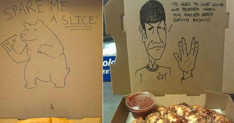 24 Times People Outdid Themselves With Creative Pizza Deliveries - FAIL ...
