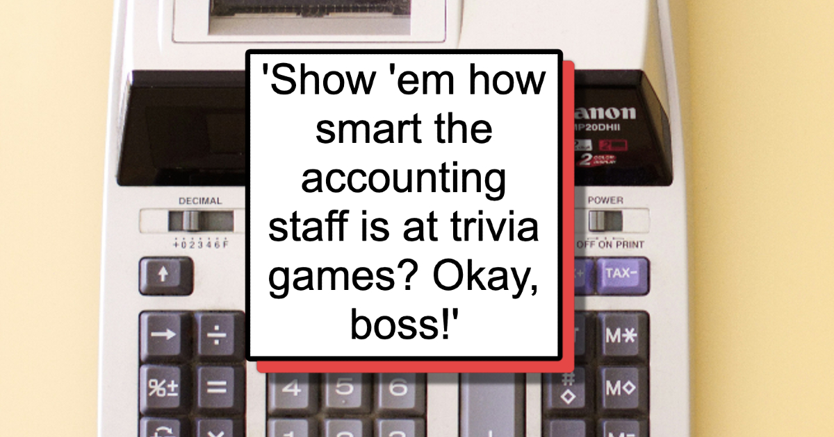 'This is mandatory. You WILL attend the trivia contest': Accounting ...