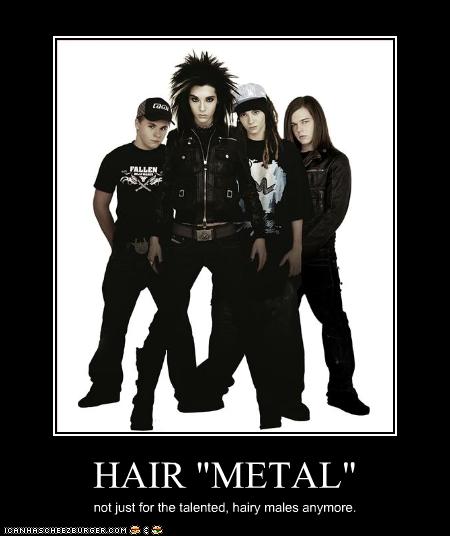 HAIR "METAL" - Cheezburger - Funny Memes | Funny Pictures