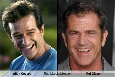 Allen Covert Totally Looks Like Mel Gibson - Totally Looks Like