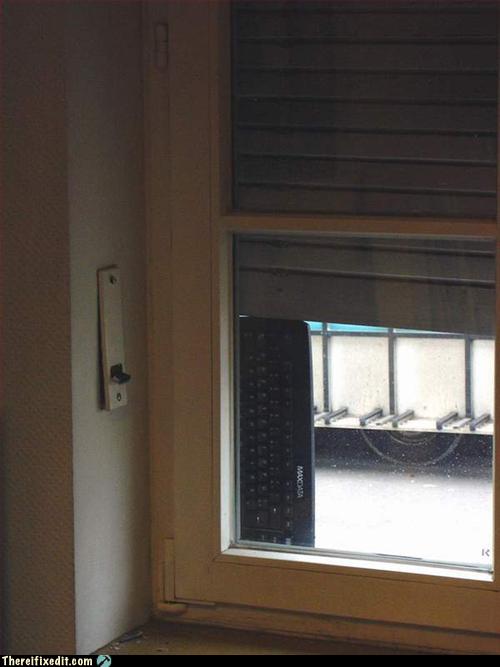 There, I Fixed It - computer - white trash repairs - Cheezburger