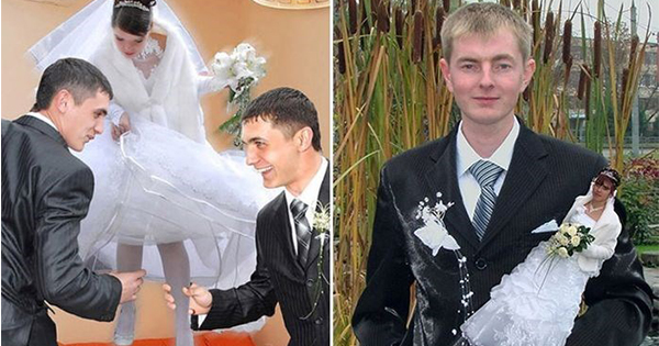 Los celosos dirán que es photoshop nivel: boda rusa - Loquillo