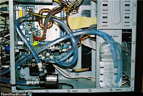 There, I Fixed It - computer - white trash repairs - Cheezburger