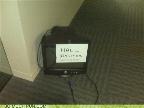 Puns - monitor - Funny Puns - Pun Pictures - Cheezburger