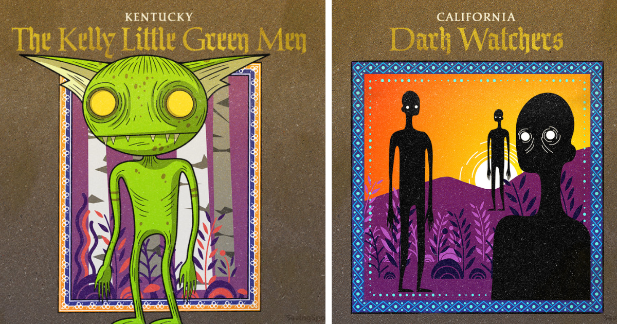 The Most Famous Mythical Creature of Every US State - Geek Universe ...