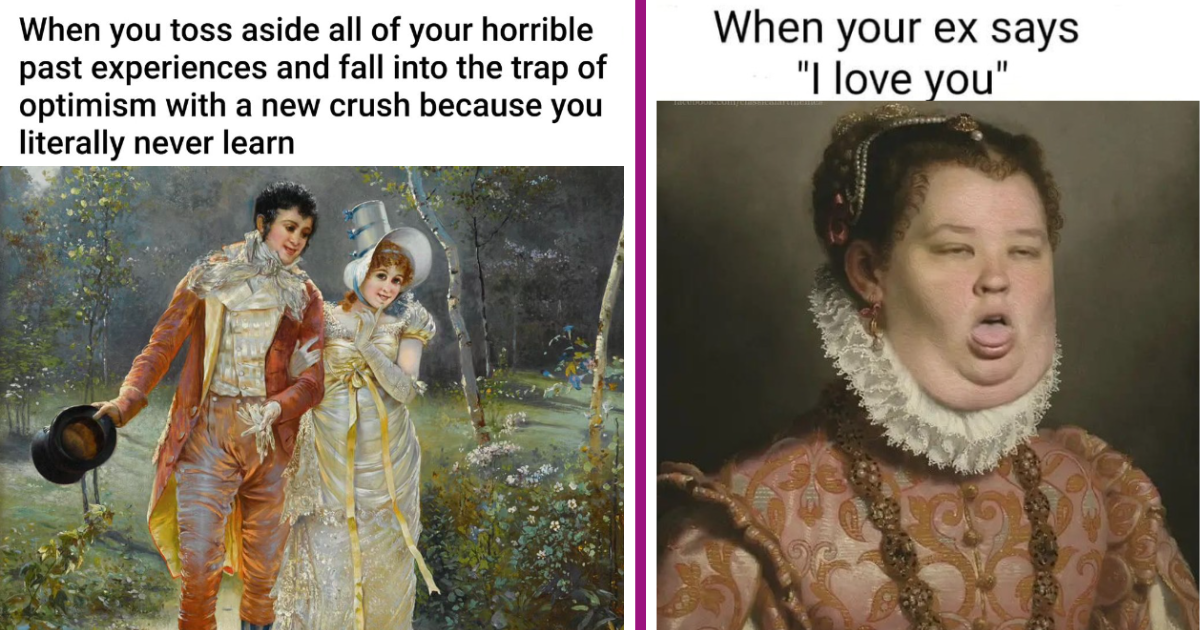 Romantic Realism: 30 Classical Art Memes Illustrating the Ins and Outs ...