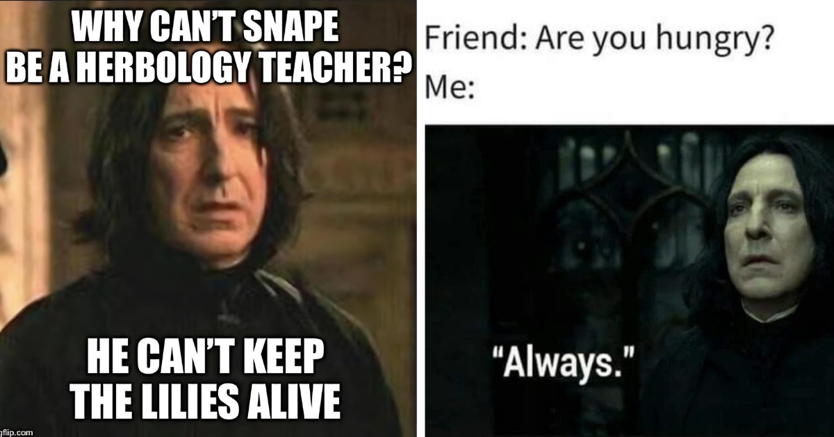 Snape Siempre Meme