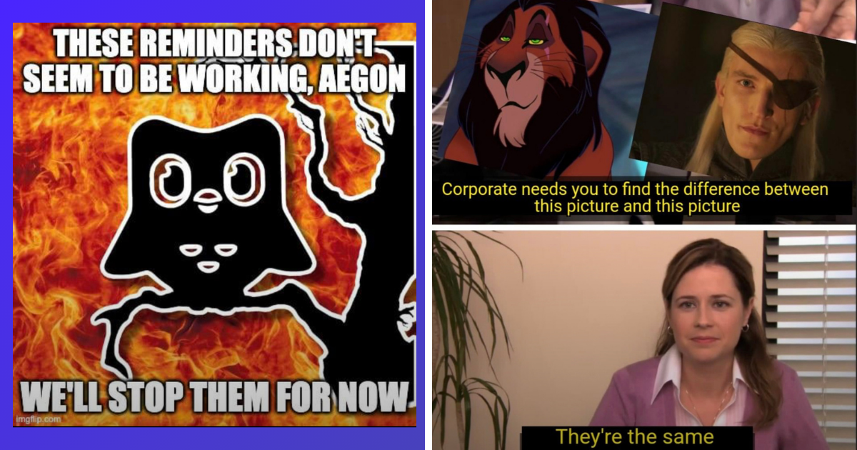 30 Sizzling House of the Dragon Memes Hotter than Vhagar's Flames ...