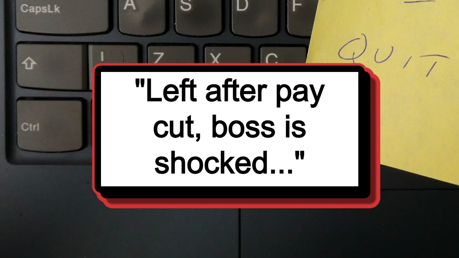 Employer gives employee 30% pay cut, they leave for a job that pays ...