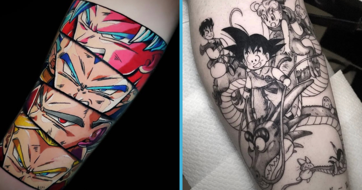 Dragon Ball Tattoo Ideas