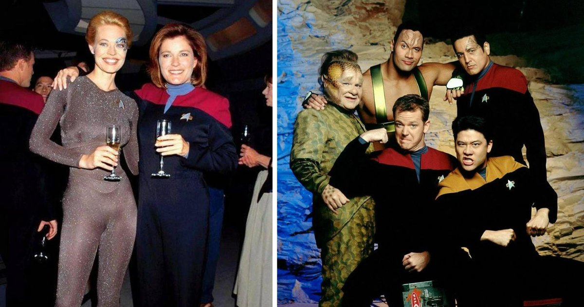To Boldly Go Behind the Scenes: 60 Photos from Star Trek: Voyager (1995 ...