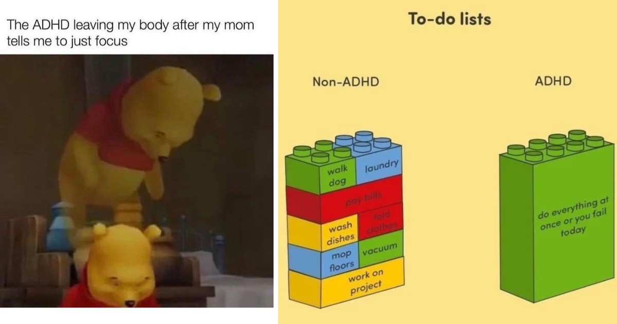 33 Ritalin Infused ADHD Memes That are All Over The Place (July 20 ...