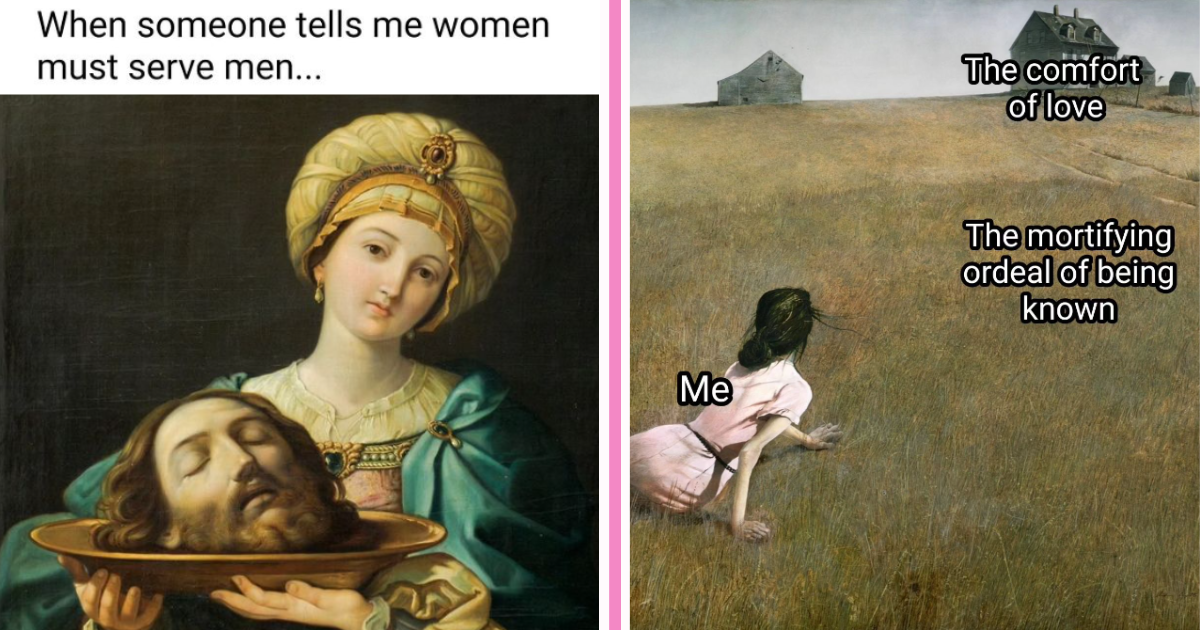 Romantic Realism: 32 Classical Art Memes Illustrating the Ins and Outs ...