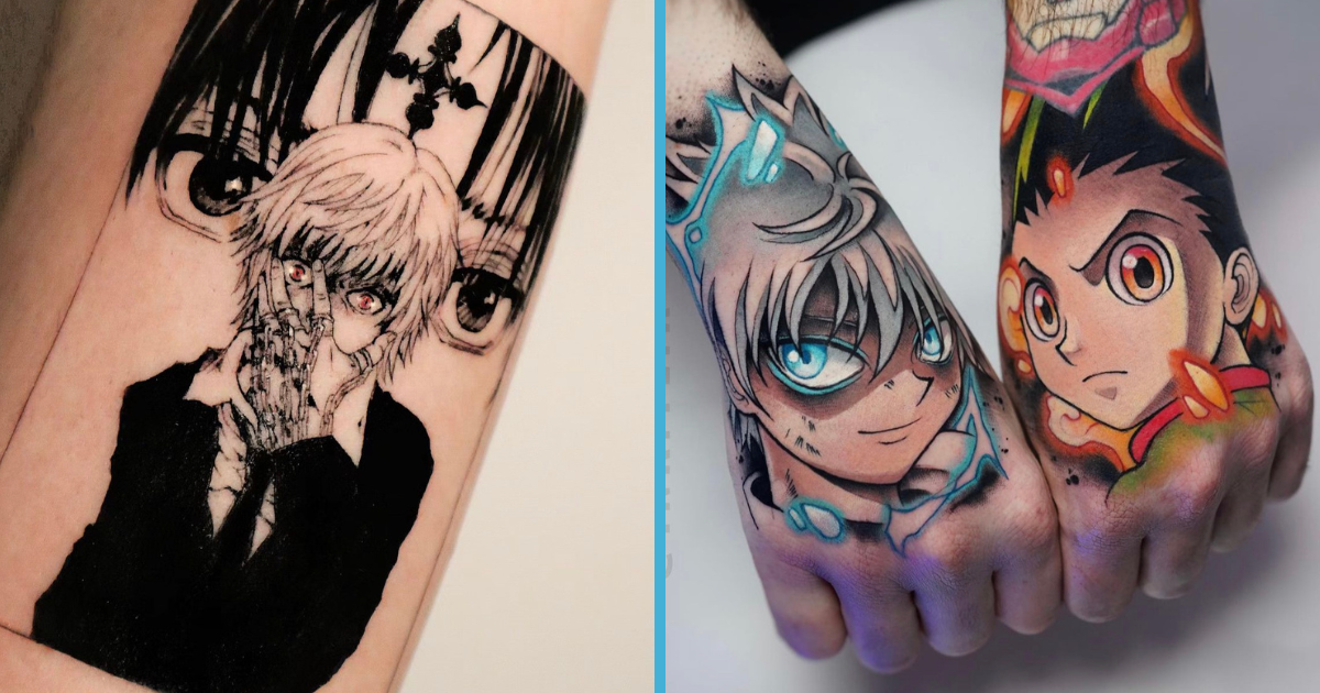 30 Gorgeous Hunter X Hunter Tattoos That You Can't Peel Off Like Hisoka ...