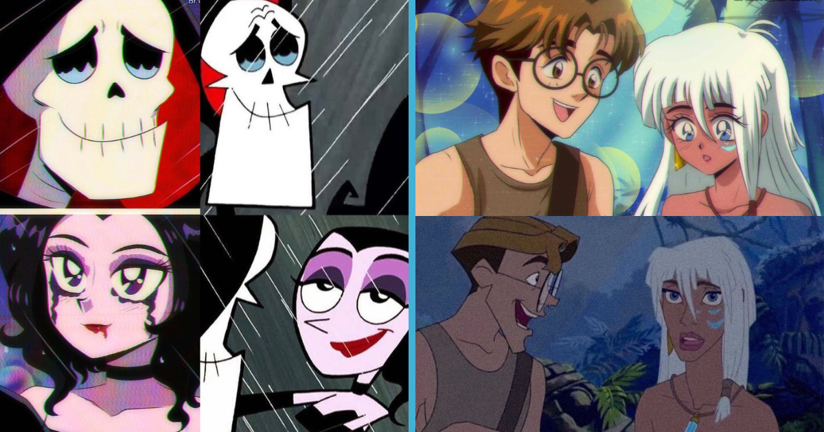 Talented Anime Artist Redraws Iconic Western Cartoons in Nostalgic 90s ...