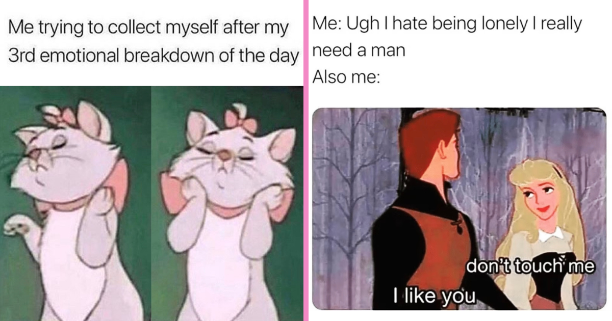 30 Relatable Disney Memes for Women Who Don't Need A Man to Make Their ...
