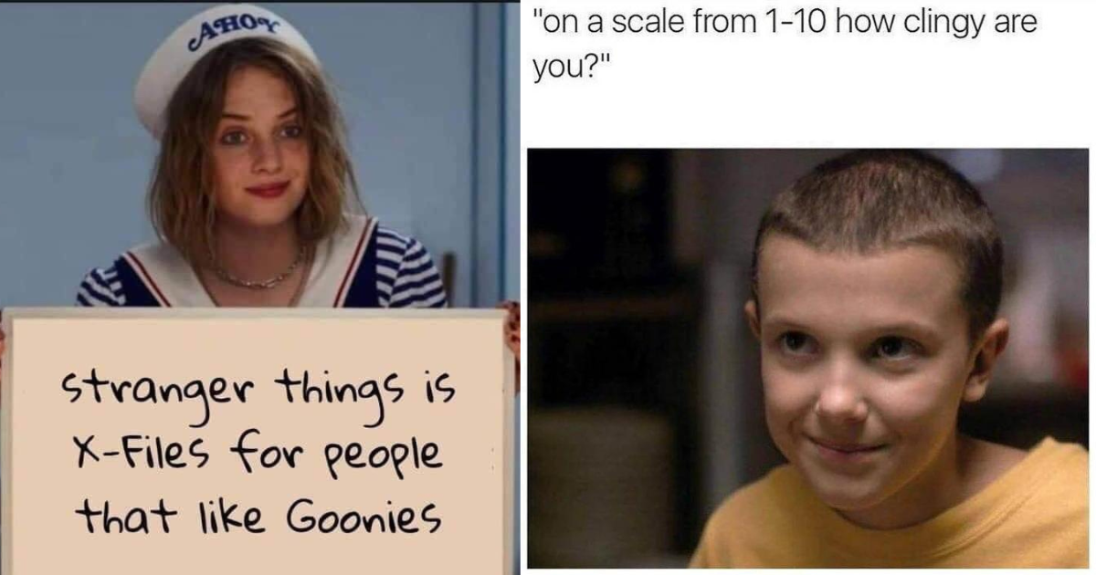 Look What the Demogorgon Dragged In - 31 Stranger Things Memes to Keep ...