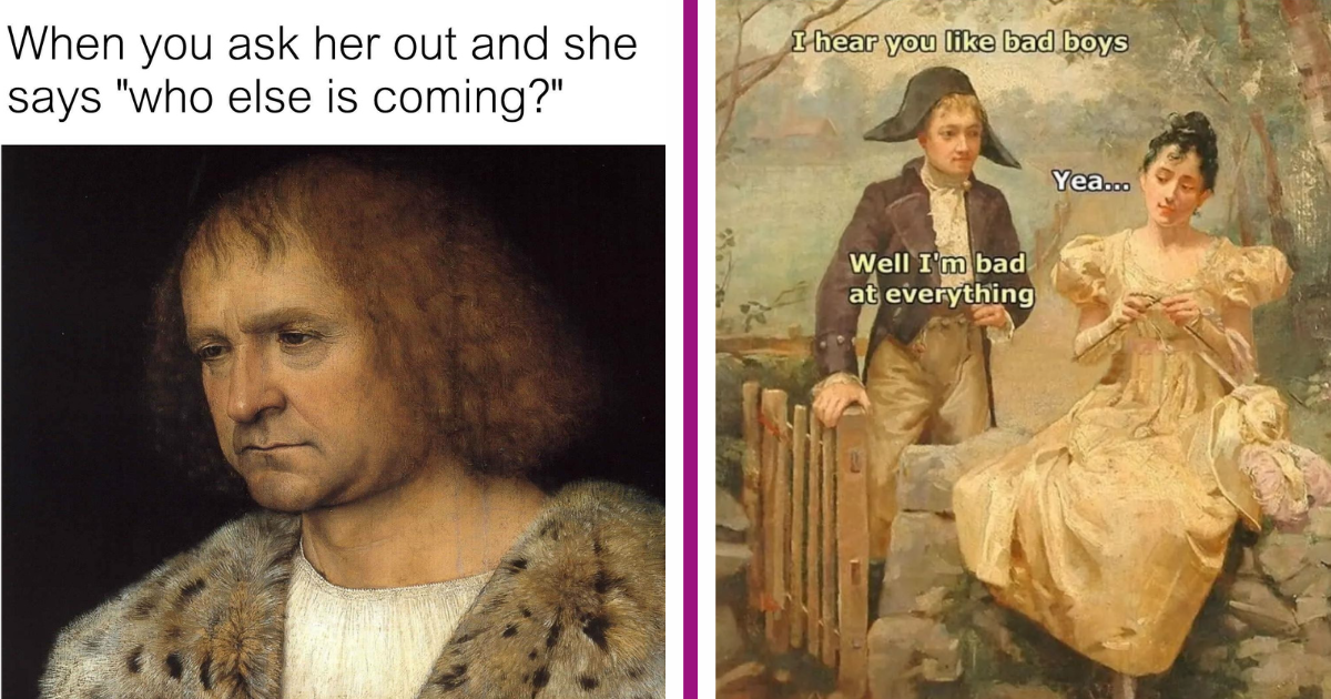Romantic Realism: 22 Classical Art Memes Illustrating the Ins and Outs ...