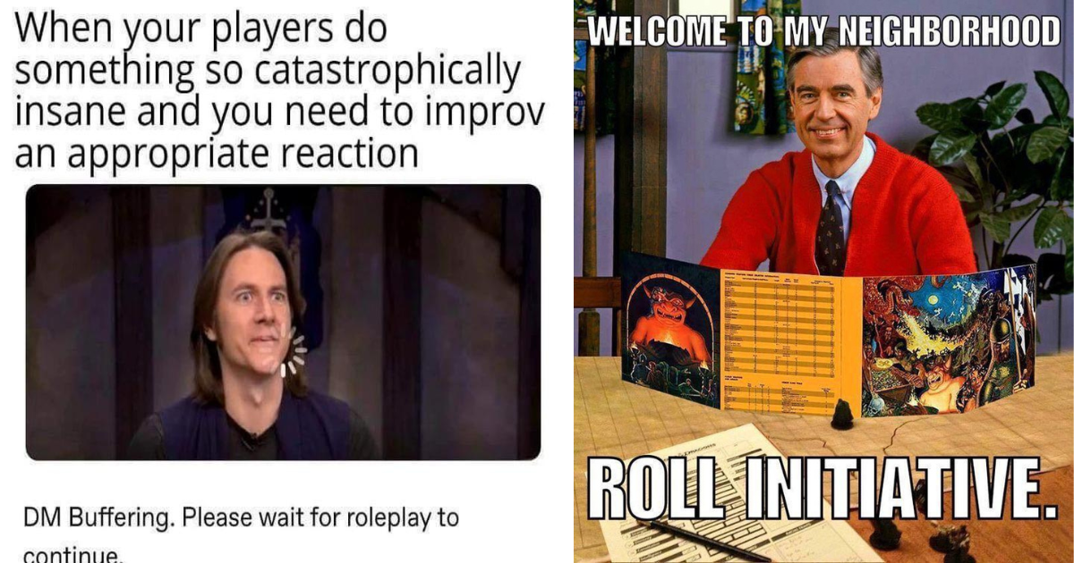 A Bag of Holding Full of Dungeons & Dragons Memes for Dice-Rolling ...