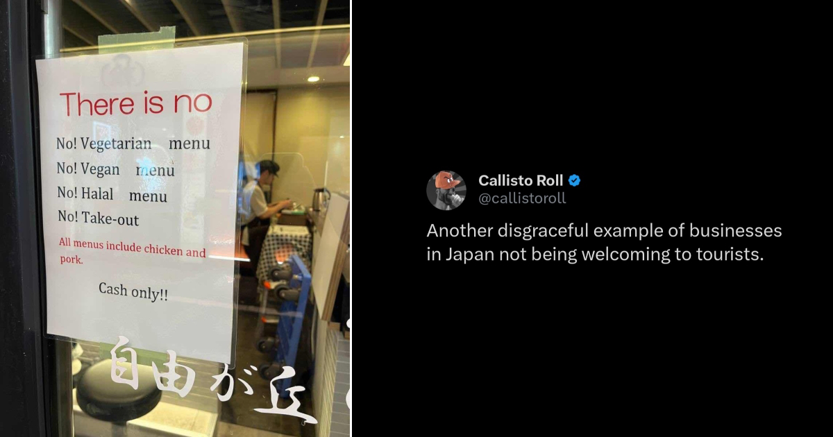 Entitled tourist faces backlash complaining after about Japanese ...