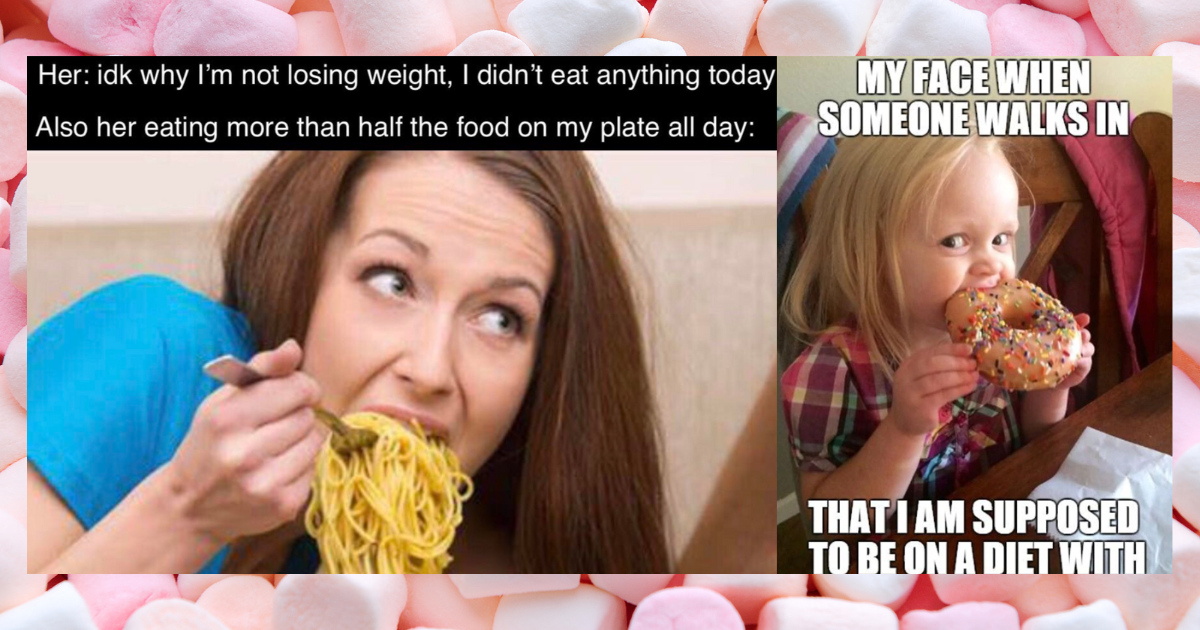 Girl Eating Food Memes