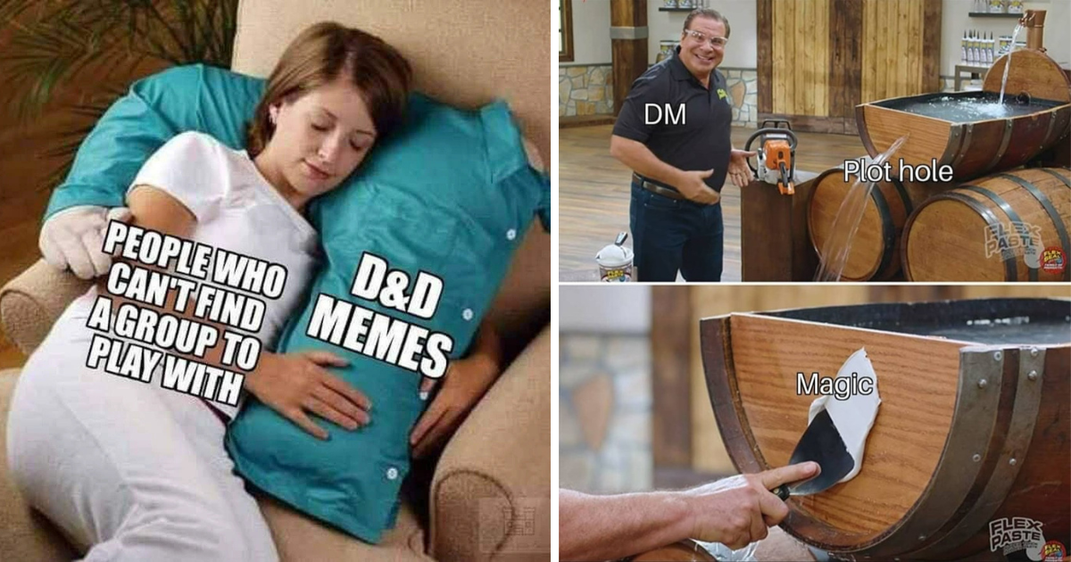 A Treasure Trove of 31 Dungeons & Dragons Memes for Dice-Rolling ...
