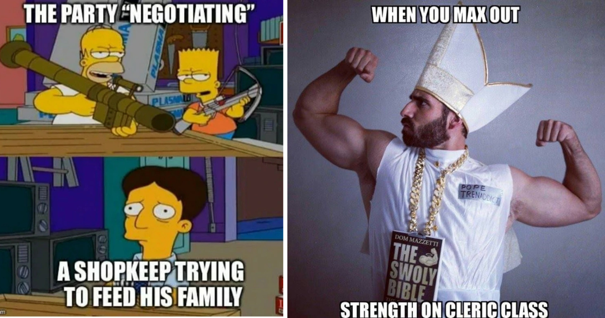 A Treasure Trove of 34 Dungeons & Dragons Memes for Dice-Rolling ...