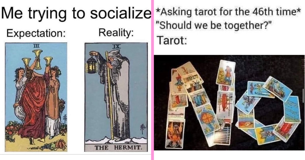 25 Tarot Card Memes for Wise Witches Who Are In Sync with the Planets ...