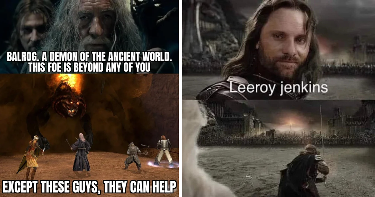 31 Lord of the Rings Memes That Were Forged in the Fires of Mount Doom ...