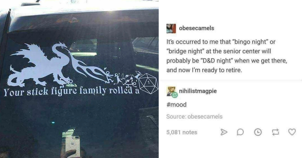 A Treasure Trove of 35 Dungeons & Dragons Memes for Dice-Rolling ...