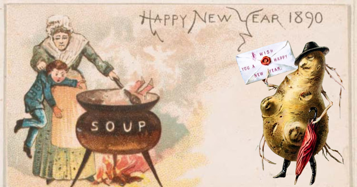 These Weird and Funny Victorian New Year’s Cards Prove People Have ...