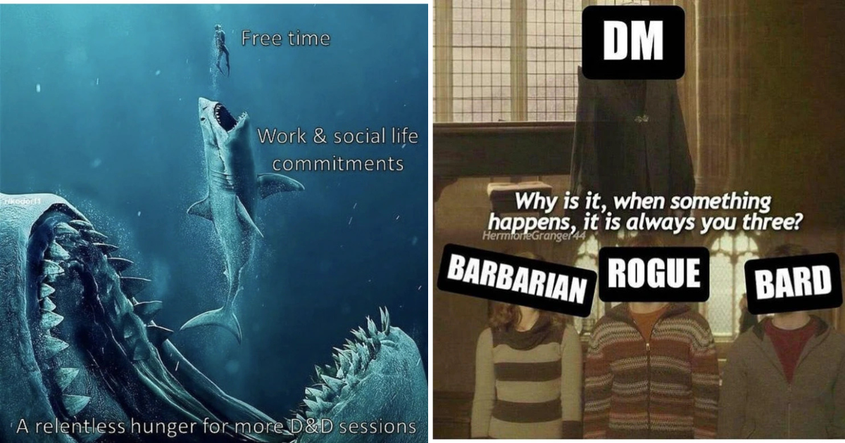 40 D&D Memes for Everyone Who Knows Their Dice Have a Mind of Their Own ...